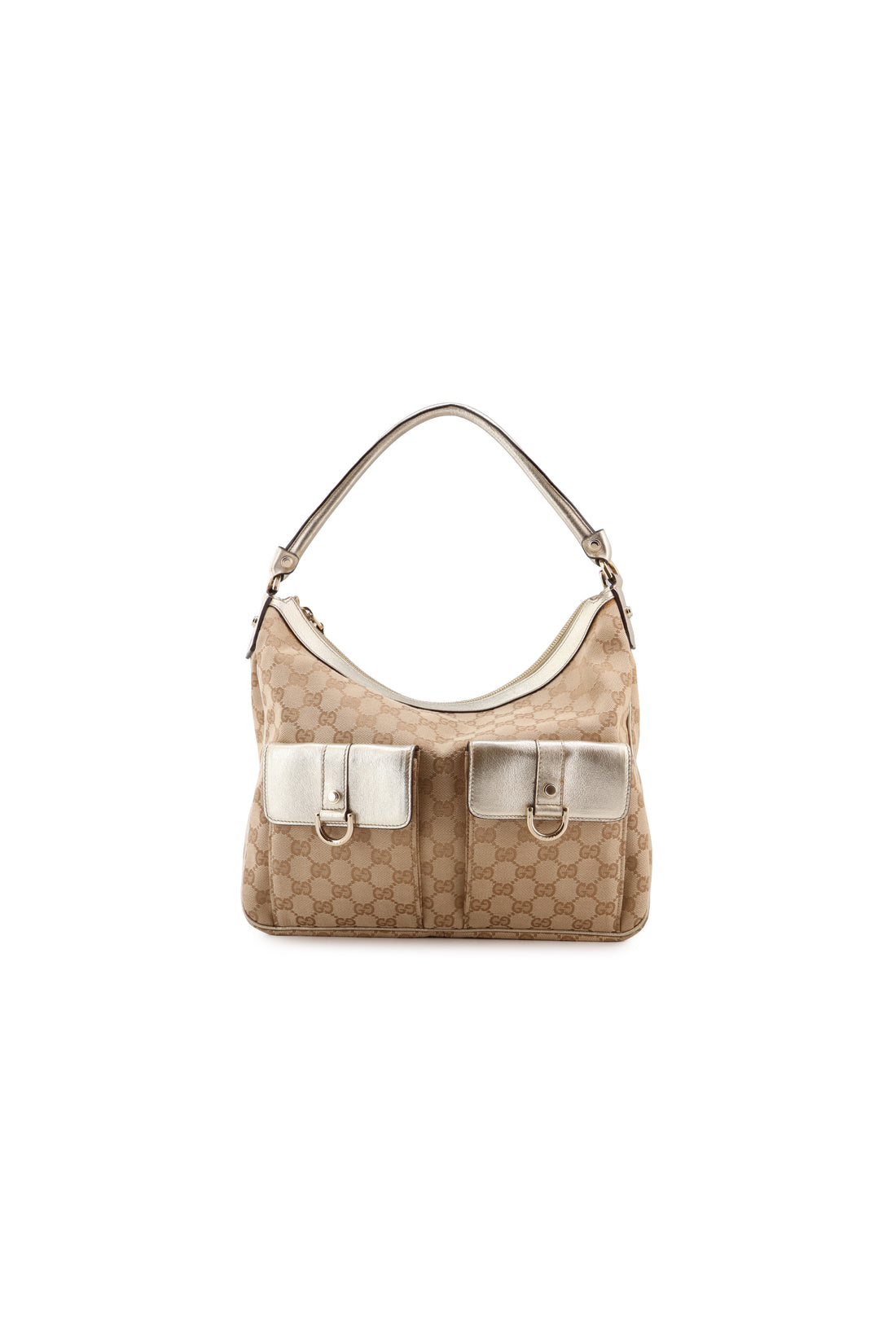 Gucci GG Twin Pocket Hobo Shoulder Bag – The Née Vintage Store